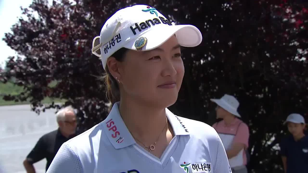 Mnjee Lee Second Round Interview | 2023 Mizuho Americas Open | LPGA | Ladies Professional Golf ...
