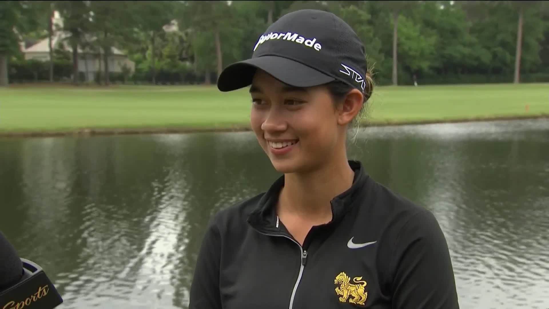 Eila Galitsky First Round Interview | 2023 Chevron Championship | LPGA ...