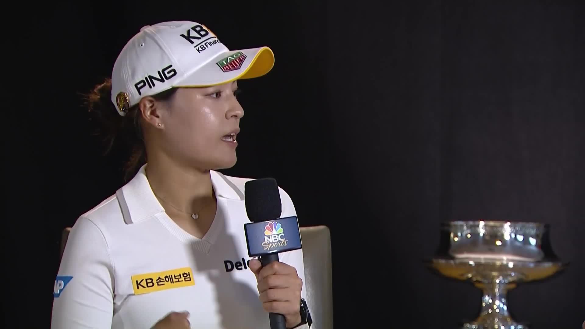In Gee Chun Opening Round Interview at the 2022 KPMG Women’s PGA ...