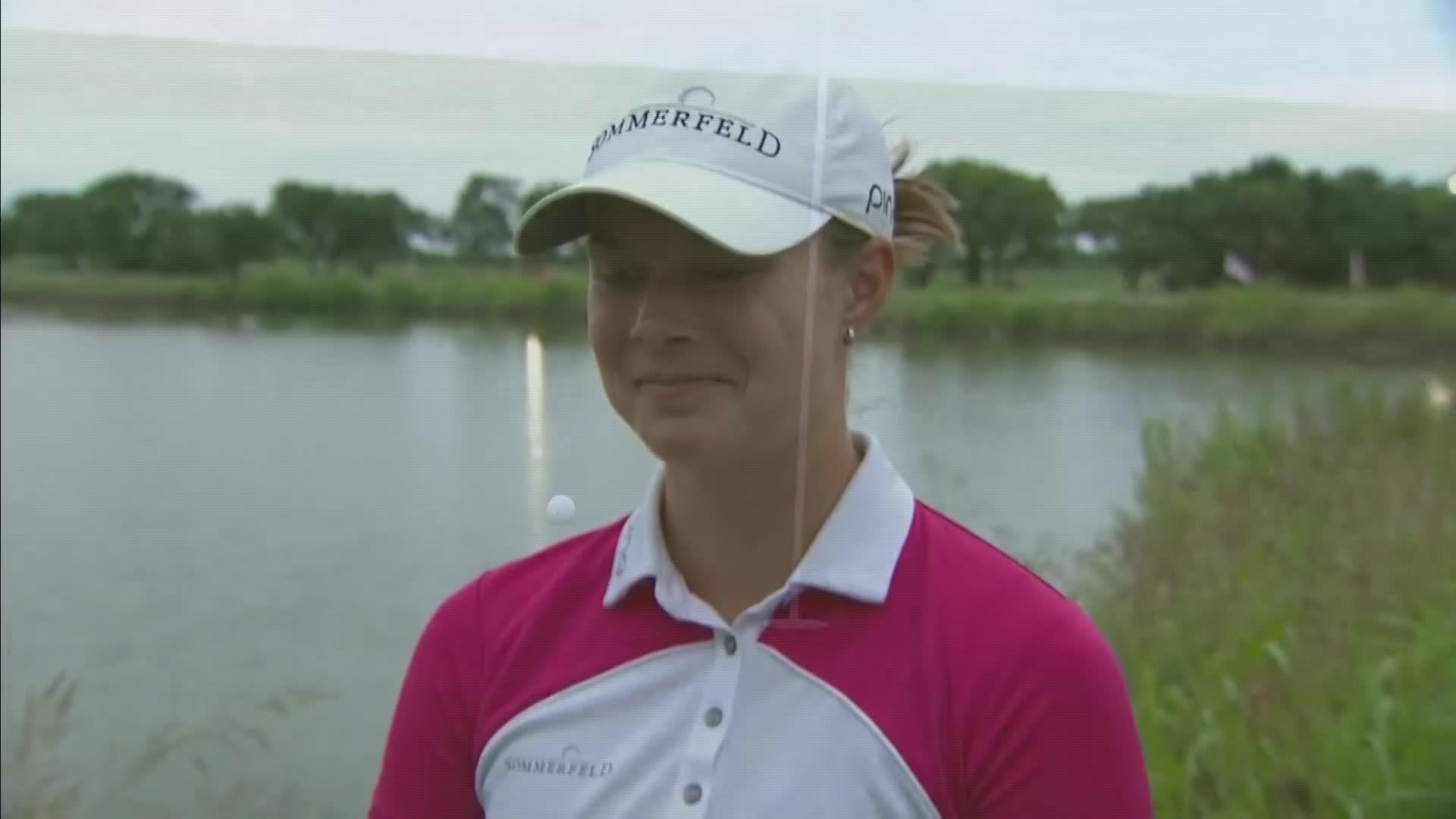 Esther Henseleit Round 3 Interview at the VOA Classic | LPGA | Ladies Professional Golf Association