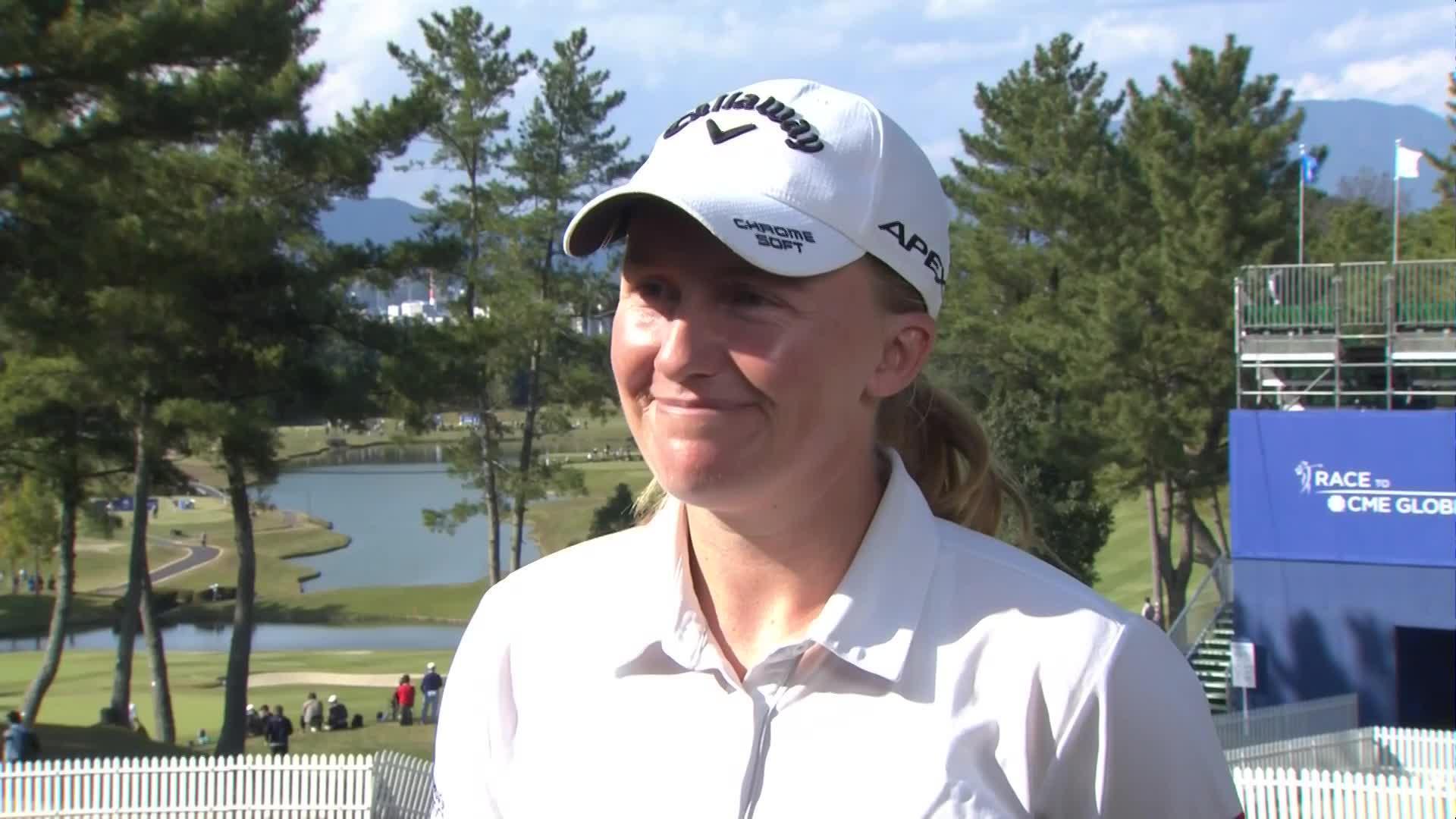 Gemma Dryburgh Second Round Interview | 2022 TOTO Japan Classic | LPGA ...