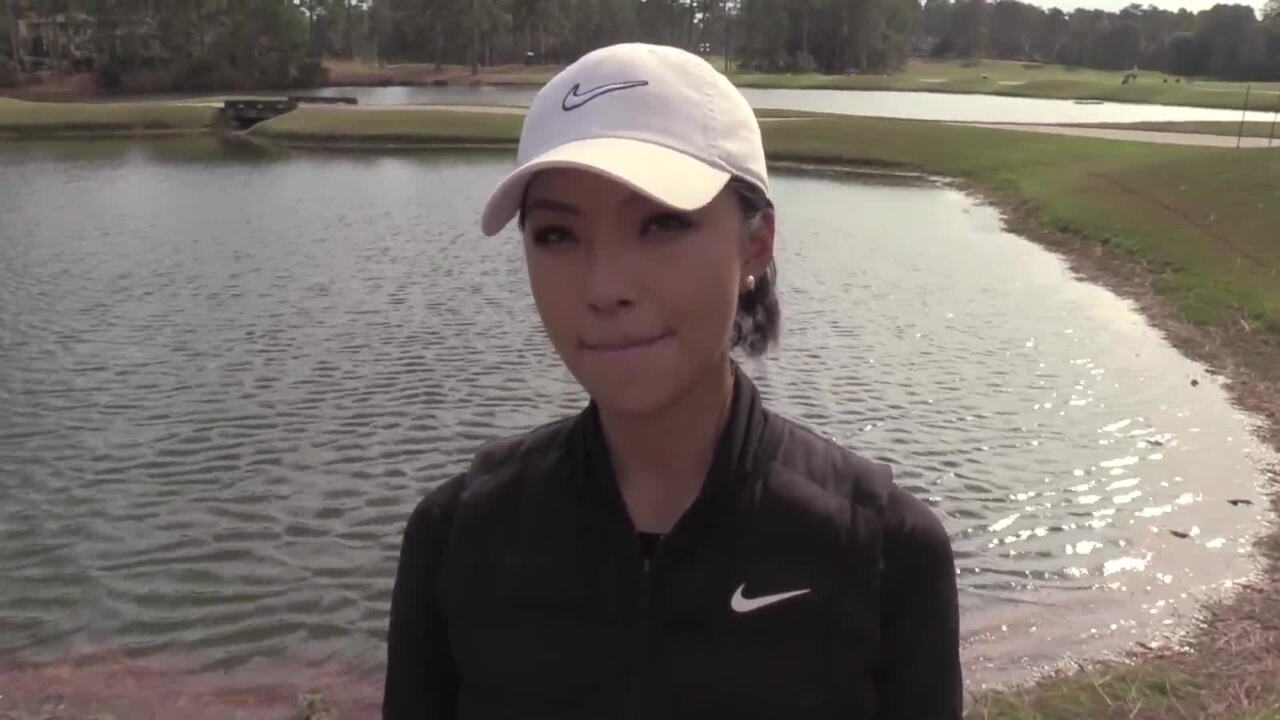 Muni He Talks Sixth Round 70 at 2019 LPGA Q-Series | LPGA | Ladies ...