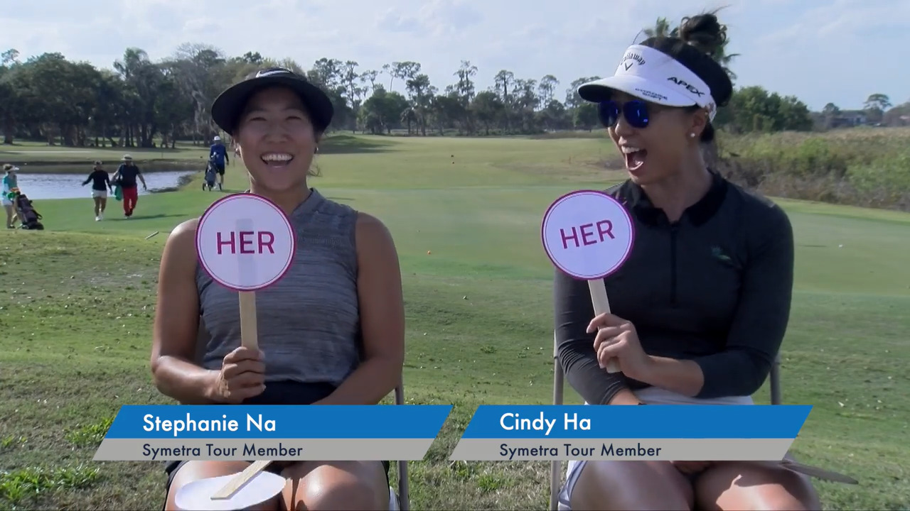 Me vs. Her - Stephanie Na and Cindy Ha | LPGA | Ladies Professional ...