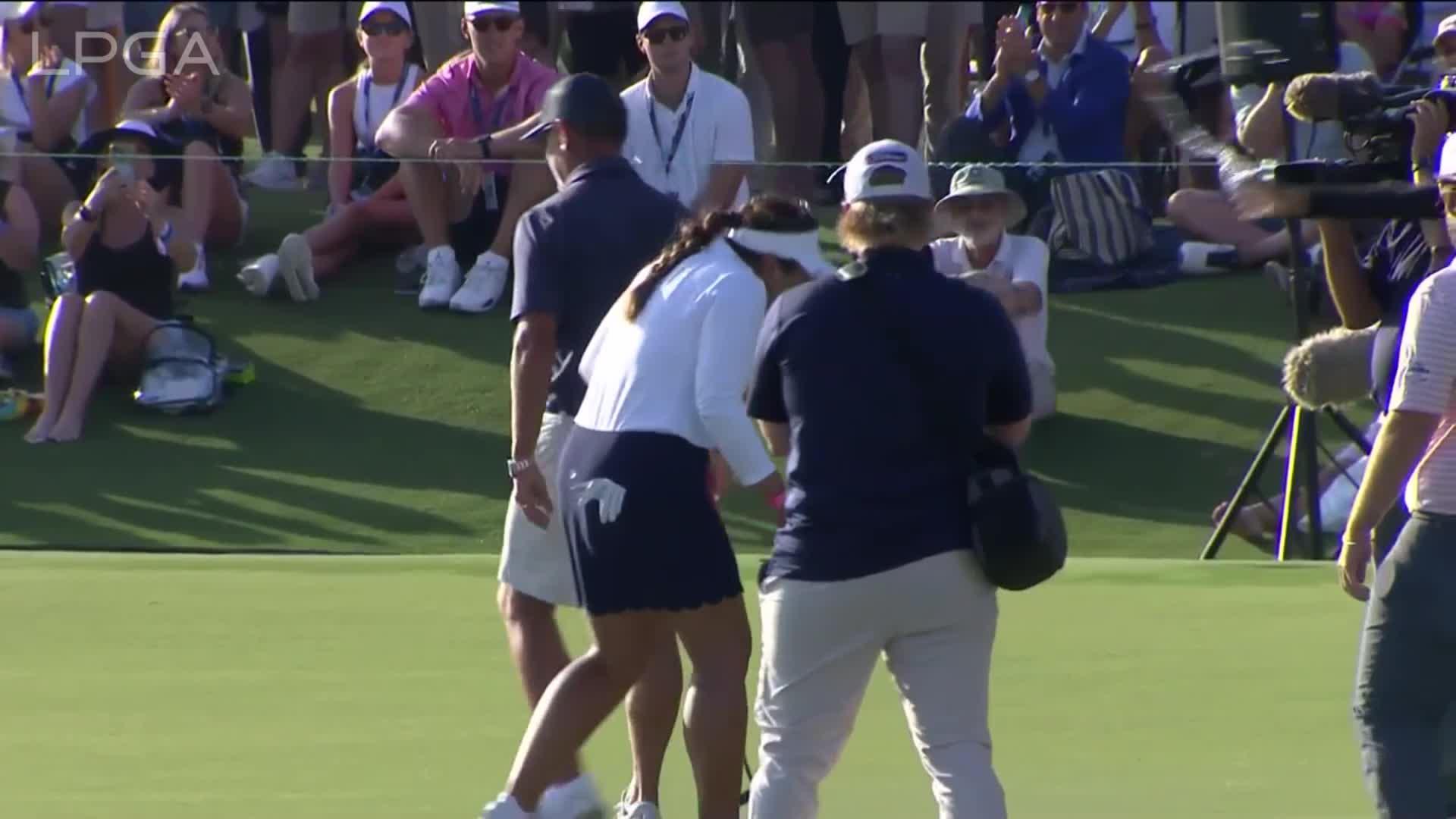 Minjee Lee First Round Interview 2023 Cme Group Tour Championship