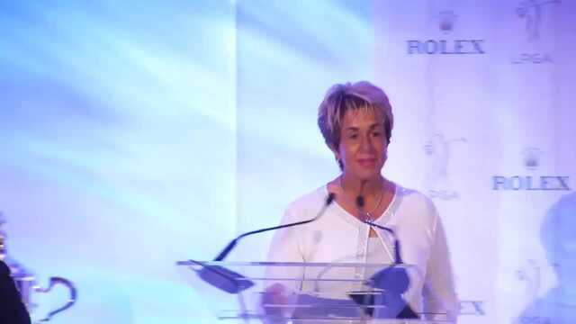 Dr. Betsy Clark 2012 Acceptance speech: Ellen Griffin Award | LPGA ...