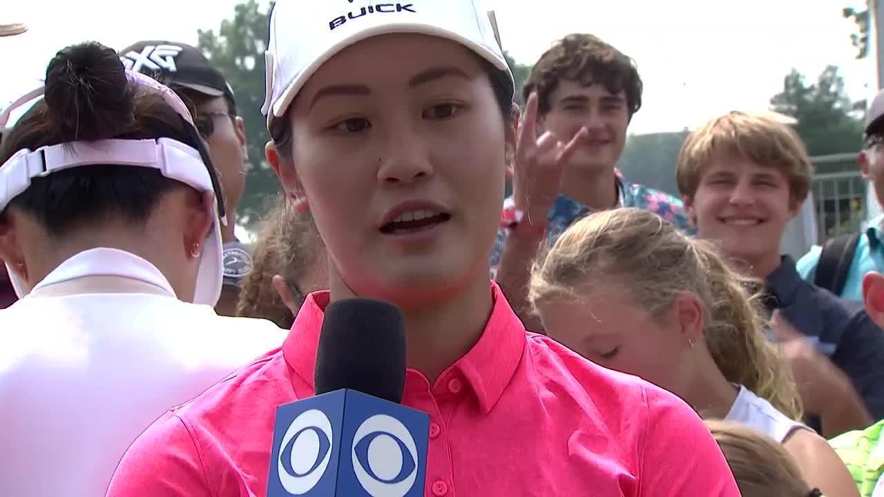 Xiyu Lin Final Round Interview | 2023 Meijer LPGA Classic for Simply Give | LPGA | Ladies ...