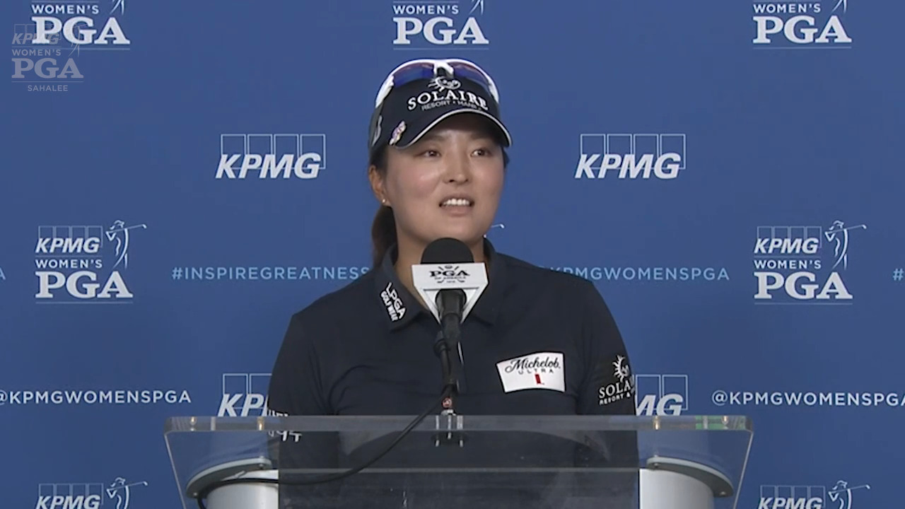 Jin Young Ko Second Round Interview | 2024 KPMG Women's PGA Championship | LPGA | Ladies ...