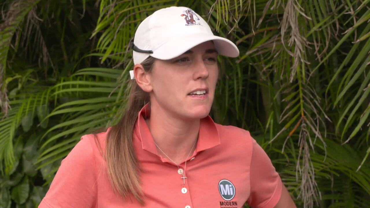 Cydney Clanton in the Mix With Second Round 64 at the 2020 Gainbridge ...