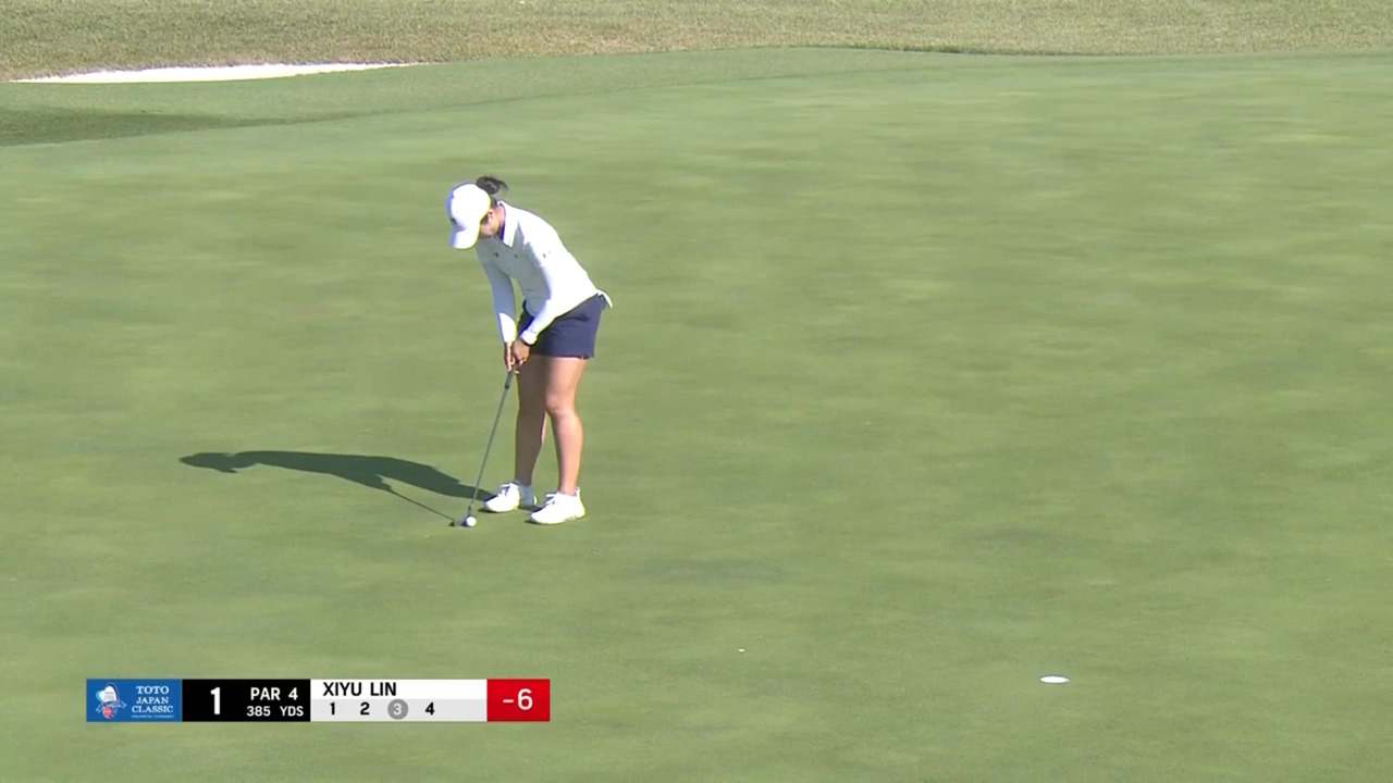 Xiyu Lin Second Round Highlights | 2023 TOTO Japan Classic | LPGA | Ladies Professional Golf ...