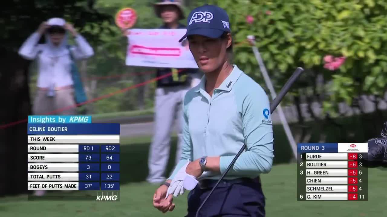 KPMG Performance Insights Third Round | 2024 HSBC Women’s World Championship - Celine Boutier ...