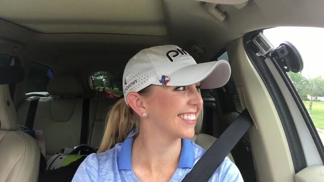 Marissa Dodd Ride to the Course | Epson Tour