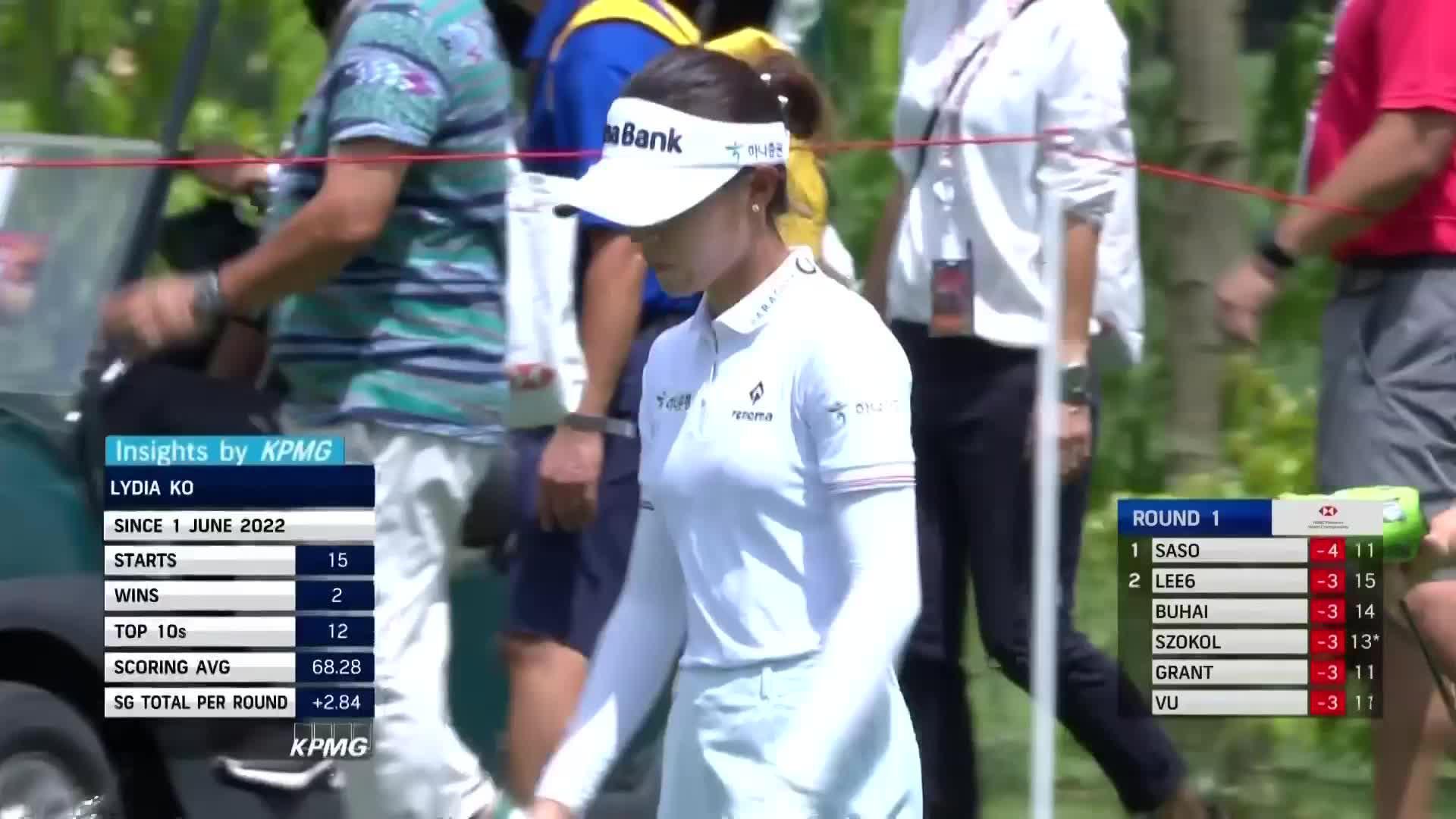 KPMG Performance Insights First Round | 2023 HSBC Women’s World Championship | LPGA | Ladies ...