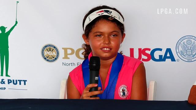 Young Teen Alexa Pano competing on LPGA at Thornberry Creek | LPGA ...