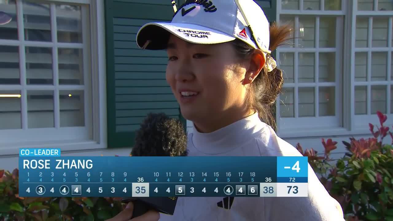 Rose Zhang Second Round Interview | 2024 T-Mobile Match Play presented by MGM Rewards | LPGA ...