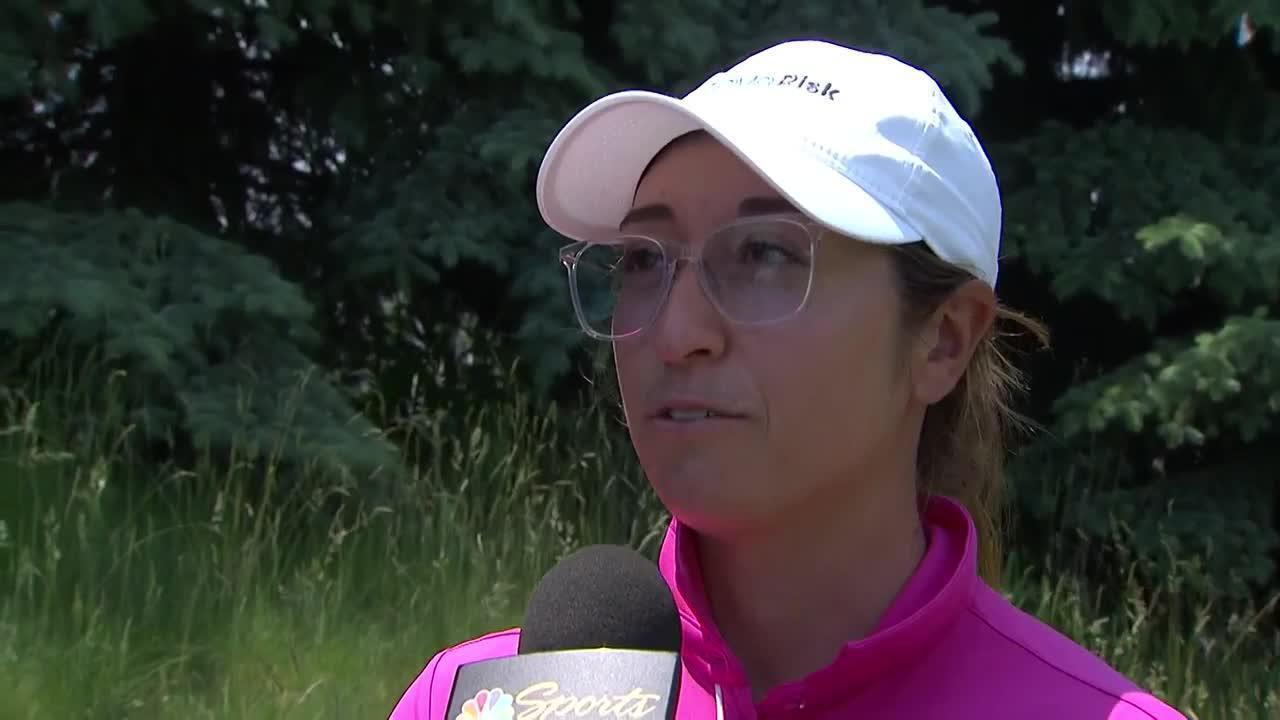 Marina Alex Second Round Interview | 2023 Mizuho Americas Open ...