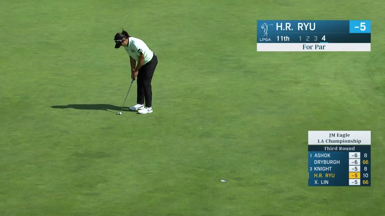 Hae Ran Ryu Third Round Highlights | JM Eagle LA Championship | LPGA ...