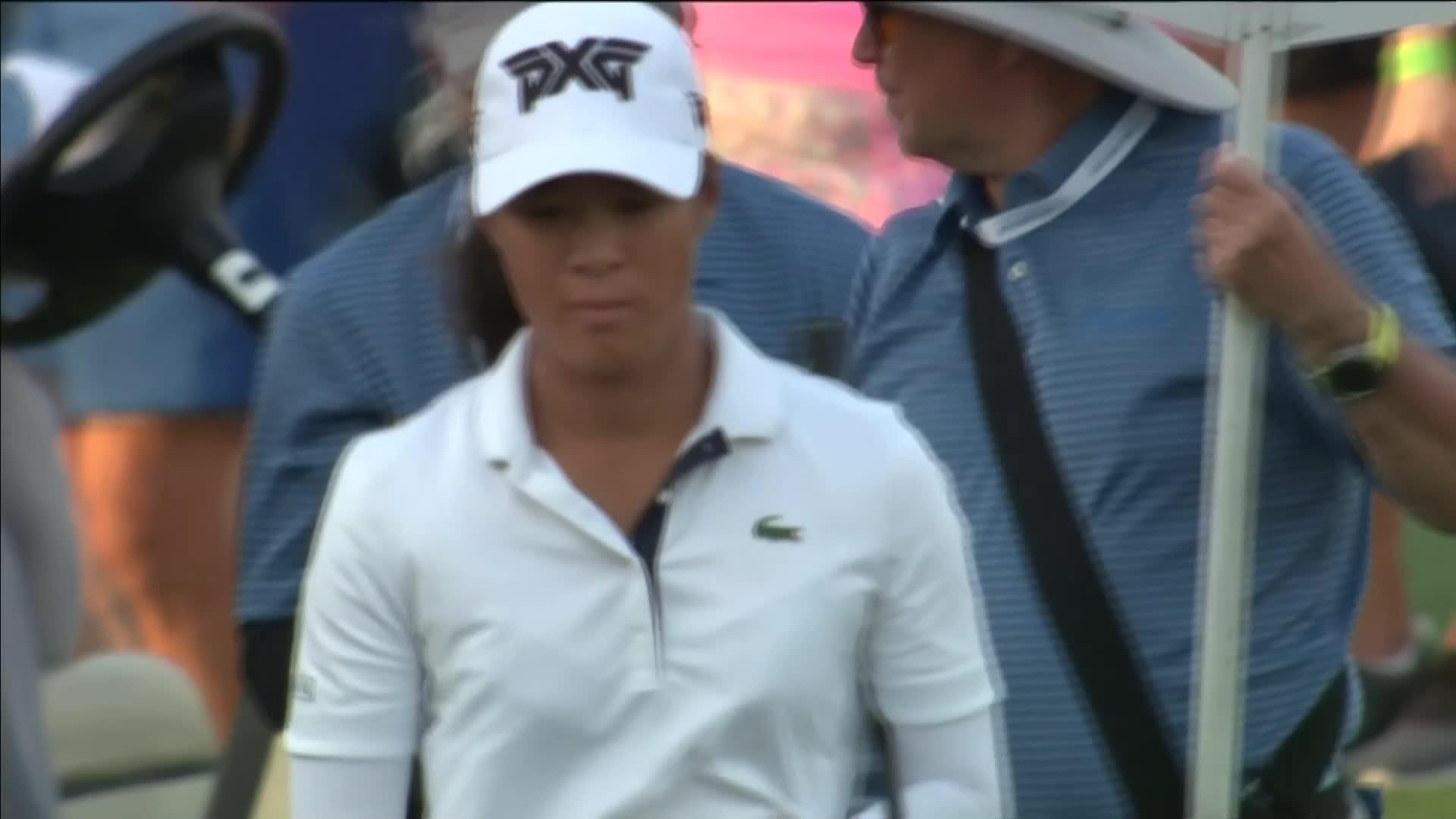 Sandra Gal Round 1 Interview at the 2016 Blue Bay LPGA | LPGA | Ladies Professional Golf Association