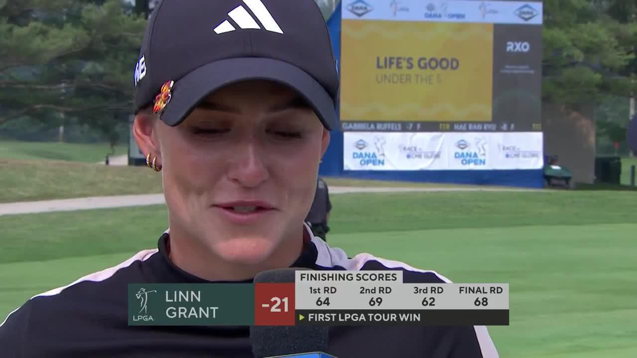 Linn Grant Final Round Interview | 2023 Dana Open | LPGA | Ladies ...