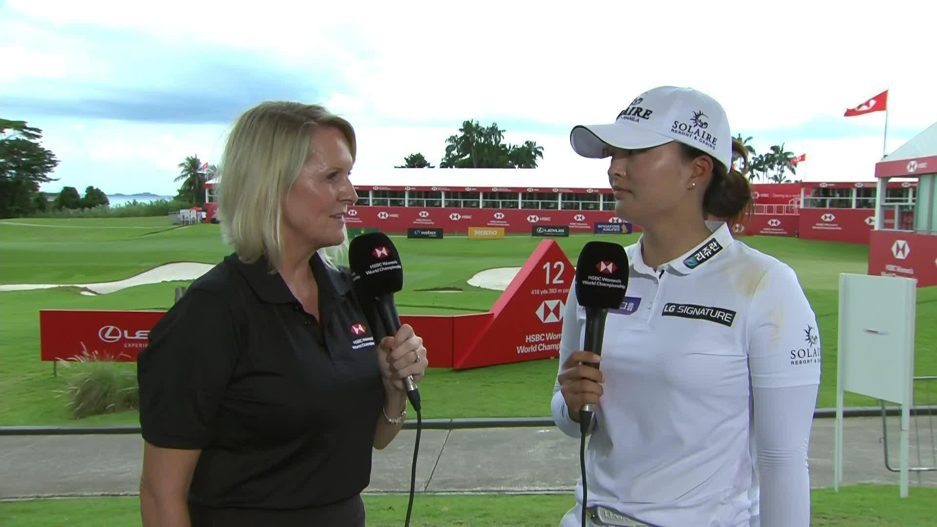 Jin Young Ko Second Round Interview at the 2022 HSBC Women’s World Championship | LPGA | Ladies ...