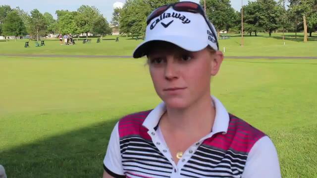 Madison Pressel Final Round Interview at the Decatur-Forsyth Classic ...