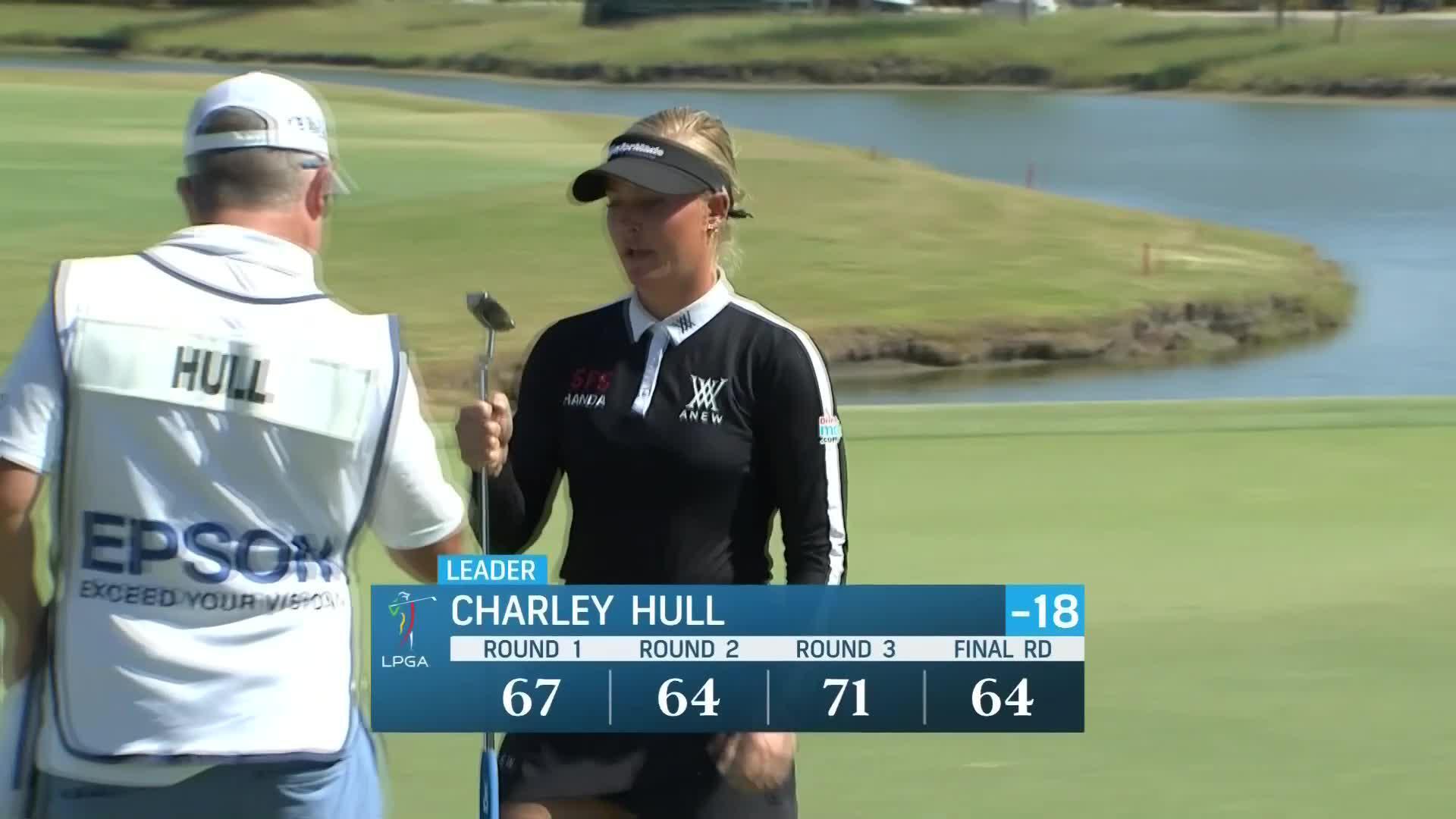 Marina Alex Holes Out from Bunker on 17 in RD4 of 2016 Volvik | LPGA | Ladies Professional Golf ...