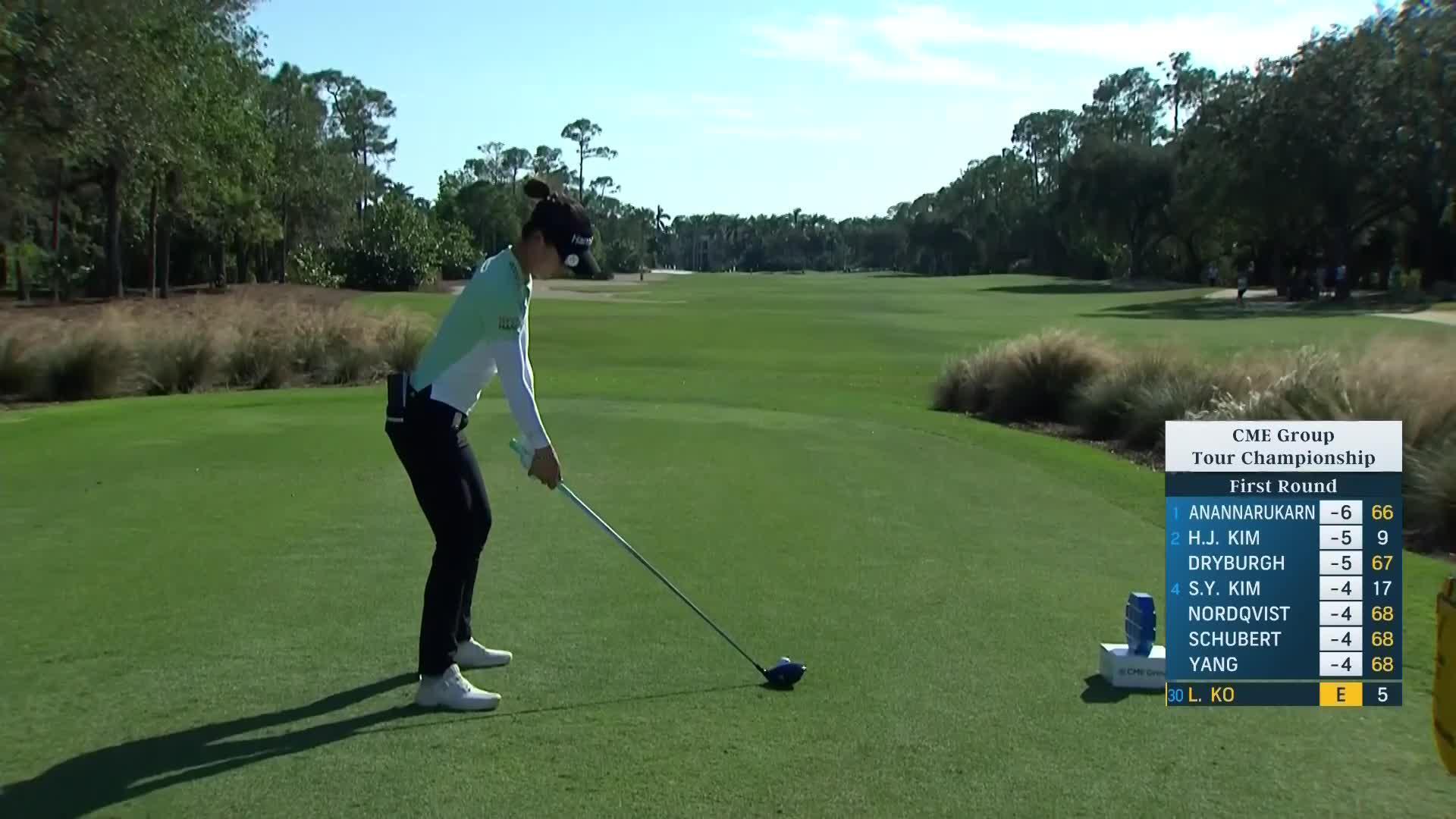 Lydia Ko Round 1 Highlights | 2022 CME Group Tour Championship | LPGA | Ladies Professional Golf ...