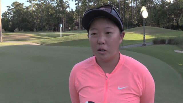 Ruixin Liu Round 2 Interview at the 2018 IOA Golf Classic | Epson Tour