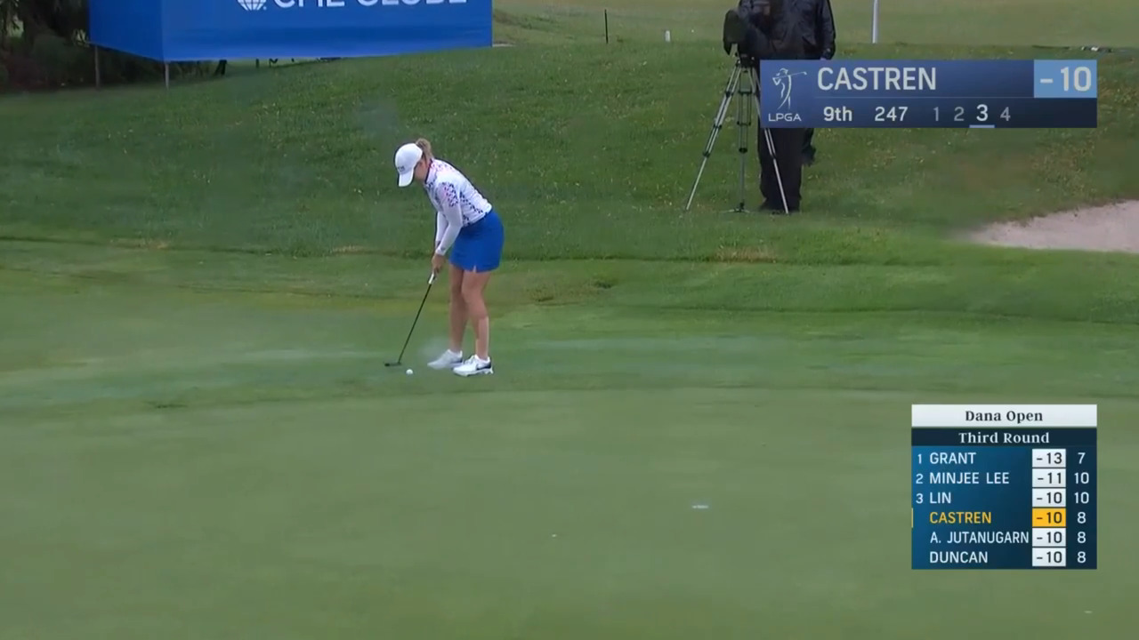 Matilda Castren Third Round Highlights | 2023 Dana Open | LPGA | Ladies Professional Golf ...