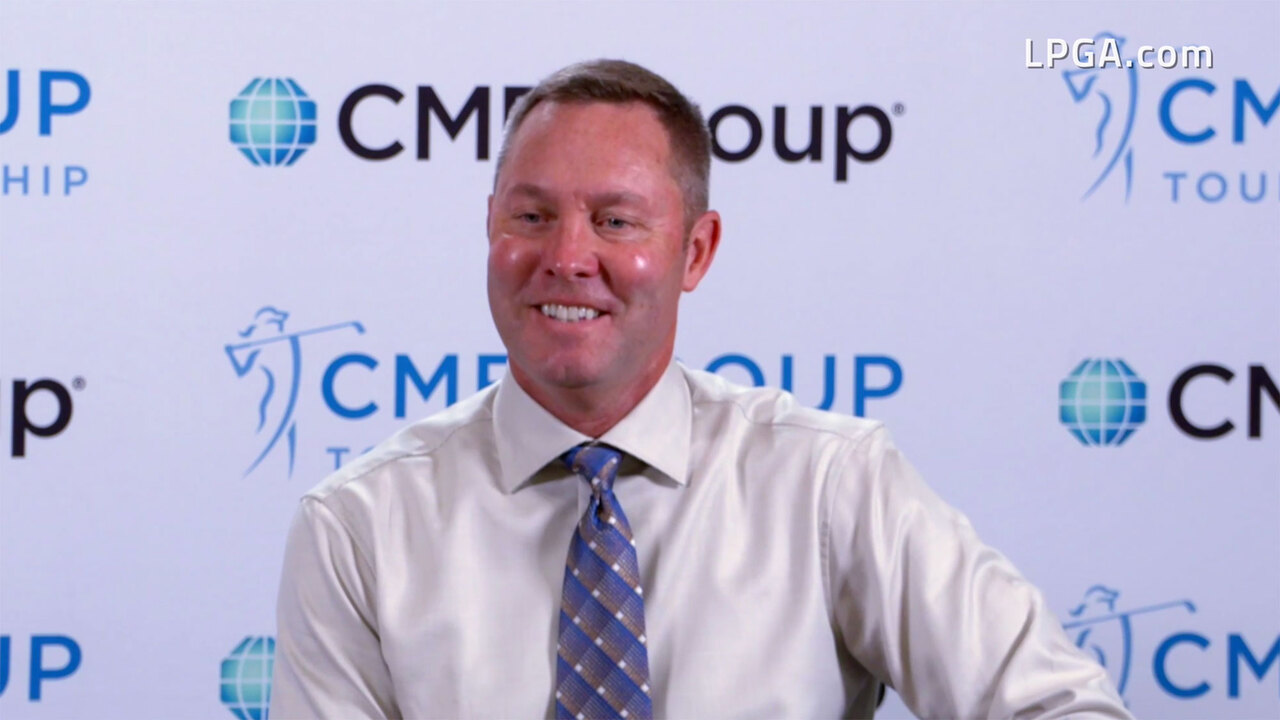 Mike Whan Addresses State of the LPGA Tour at the 2019 CME Group Tour ...