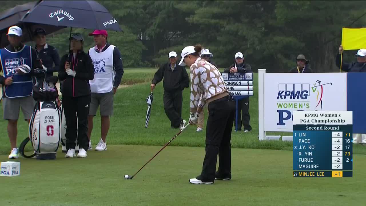 Minjee Lee Second Round Highlights | 2023 KPMG Women's PGA Championship ...