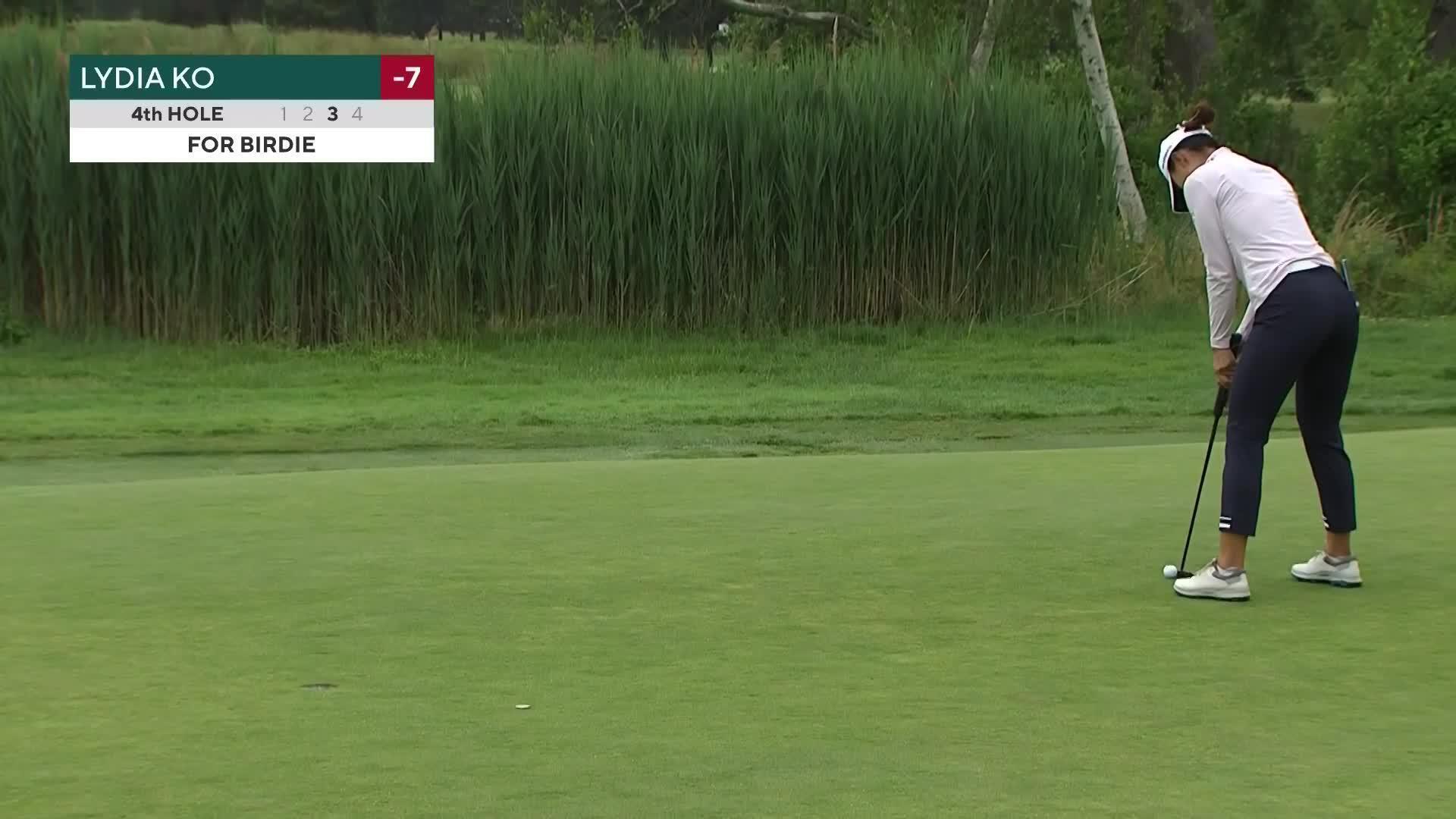 Brooke Henderson and In Gee Chun Second Round Interview at the 2021 Dow Great Lakes Bay ...