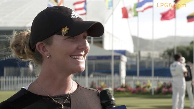 Linnea Strom Unfazed During Opening Round of the 2019 ANA Inspiration ...
