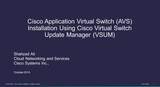 Deploying the Cisco AVS on ACI using VSUM - VoD 1/2 - Cisco Community