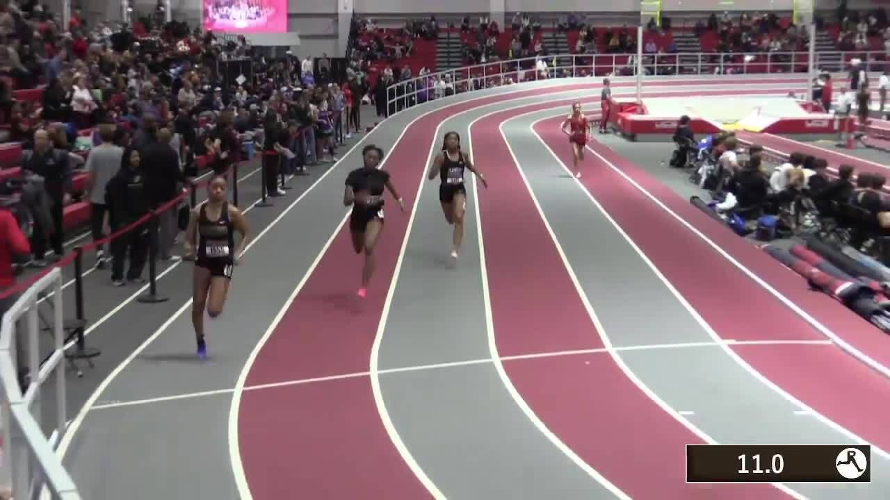 Arkansas High School Indoor Invitational - Videos - Girls 200m Prelims Heat 30 - Arkansas High ...