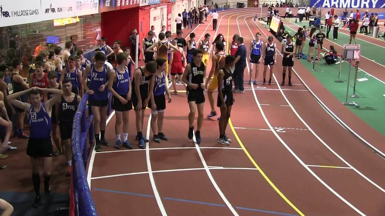 ArmoryTrack.org - Videos - Girls 1000m Section 1 - Rockland County Championships 2018