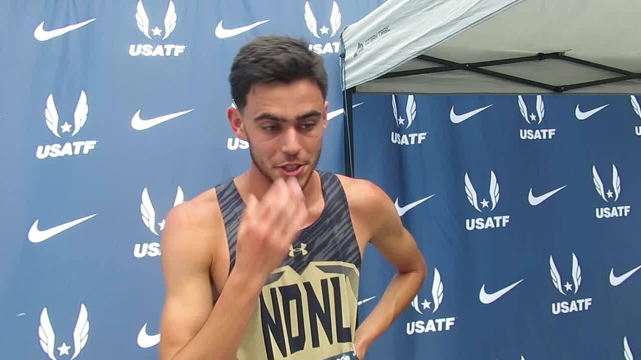 DyeStat.com - Videos - Jason Gomez 1st Place Men's 1500m - USATF U20 ...