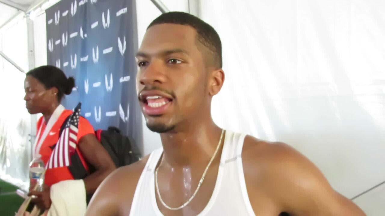 DyeStatPRO.com - Videos - Johnny Dutch 2nd Men's 400m Hurdles - USATF ...