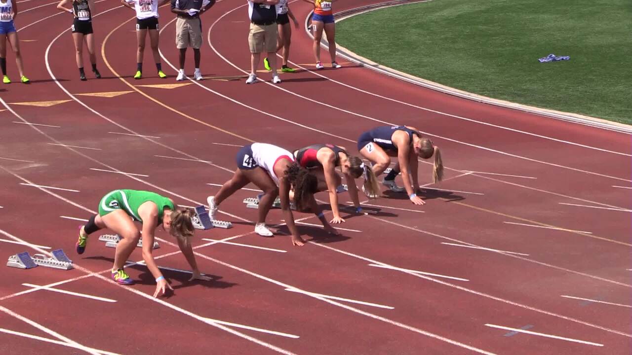 USATF National Youth Outdoor Championships - Videos - Women's 17-18 100m Hurdles Heat 2 - USATF ...