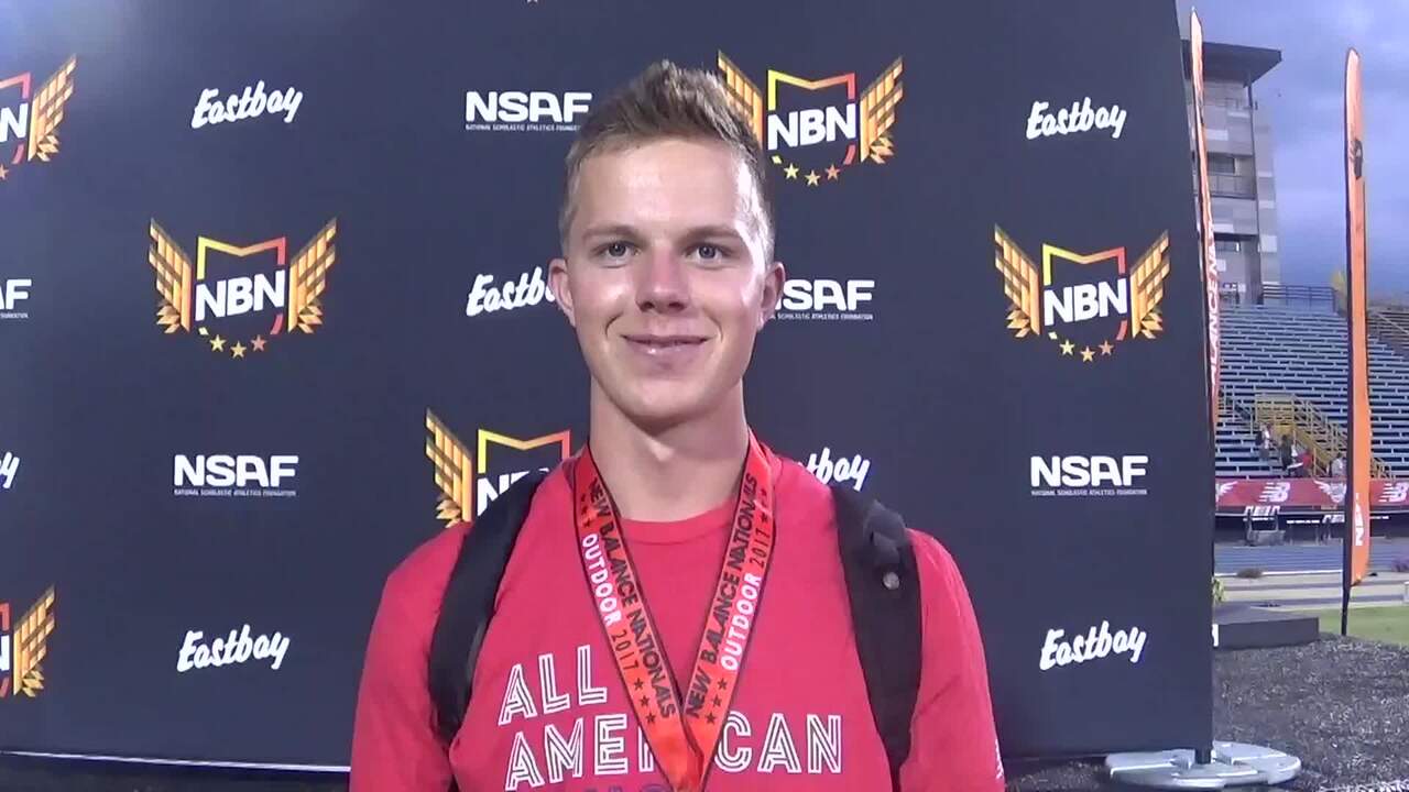 DyeStat.com - Videos - Liam Christensen 1st Place Boys Javelin ...