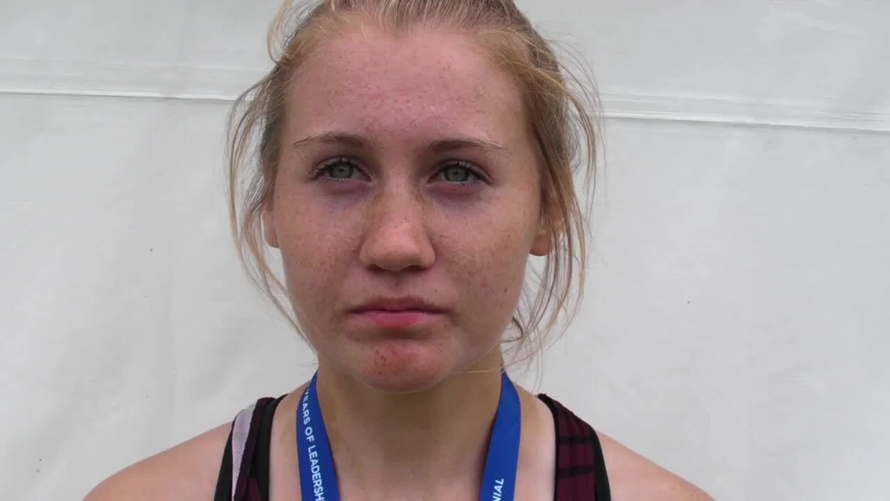 DyeStat.com - Videos - Maddy Doane 2nd Place Girls 200m, 400m and ...