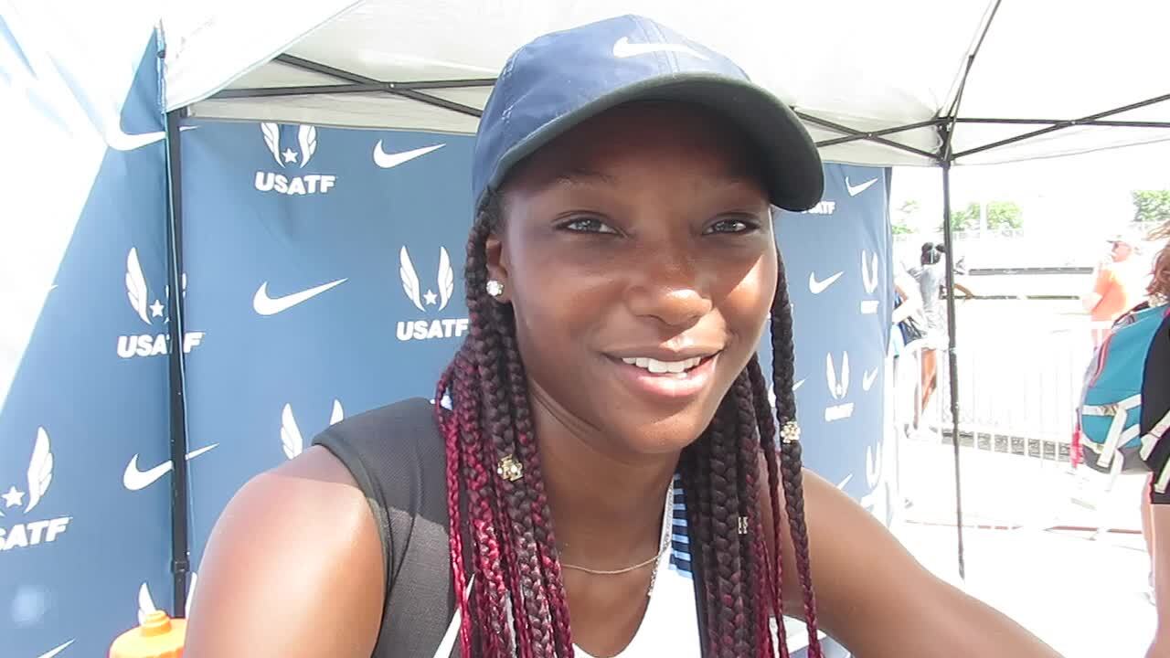 DyeStat.com - Videos - Shelby Tyler 1st Place Women's High Jump - USATF ...