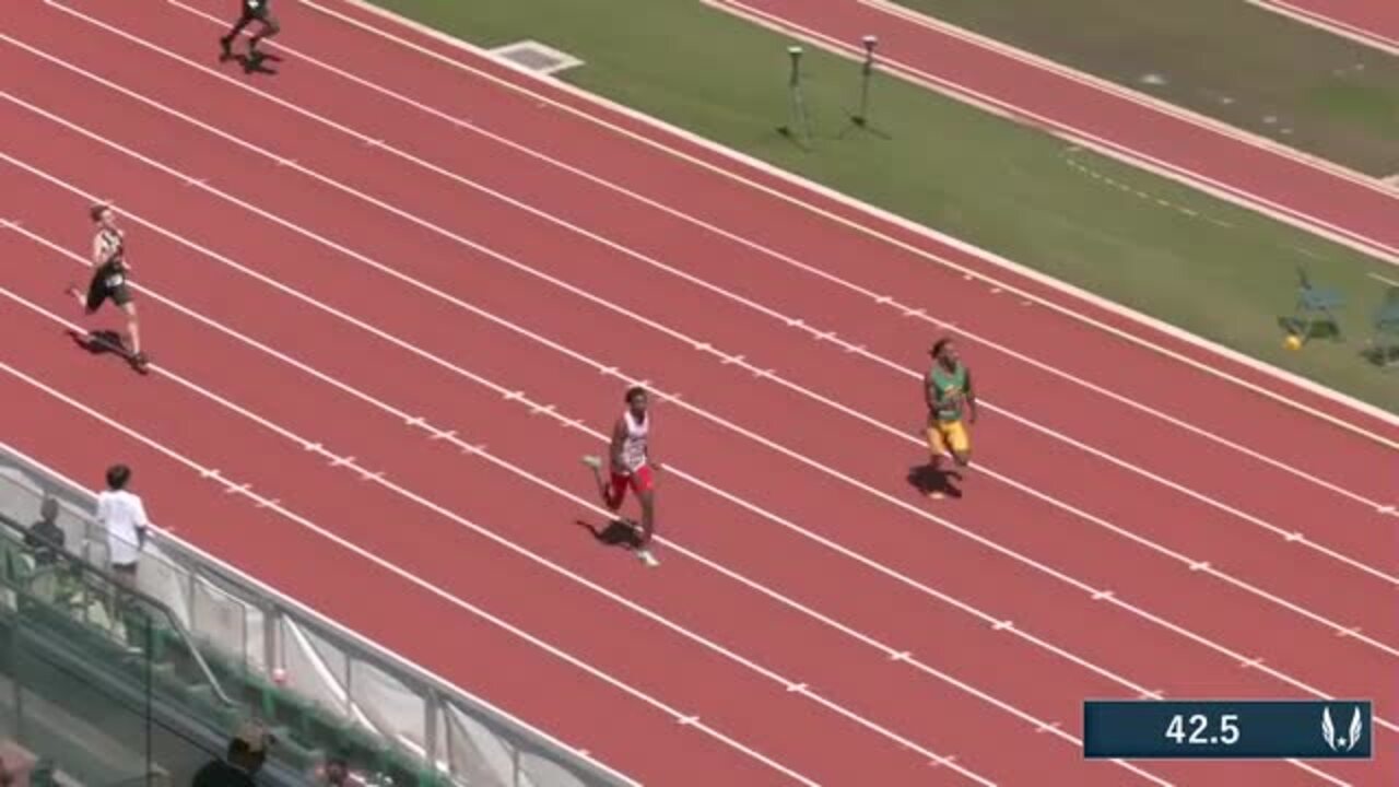 USATF.TV - Videos - Men's 17-18 400m Prelim Heat 2 - USATF National Junior Olympic Track and ...