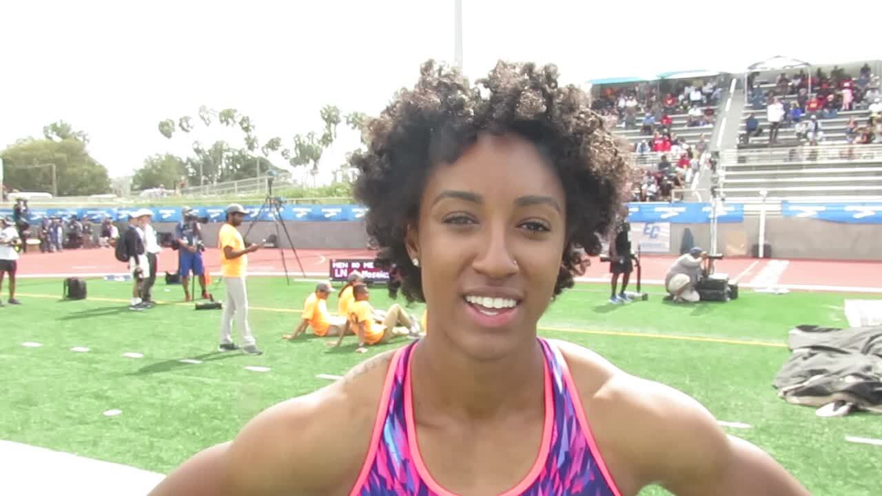 DyeStat.com - Videos - Brianna Rollins-McNeal 1st Women's 100m Hurdles ...