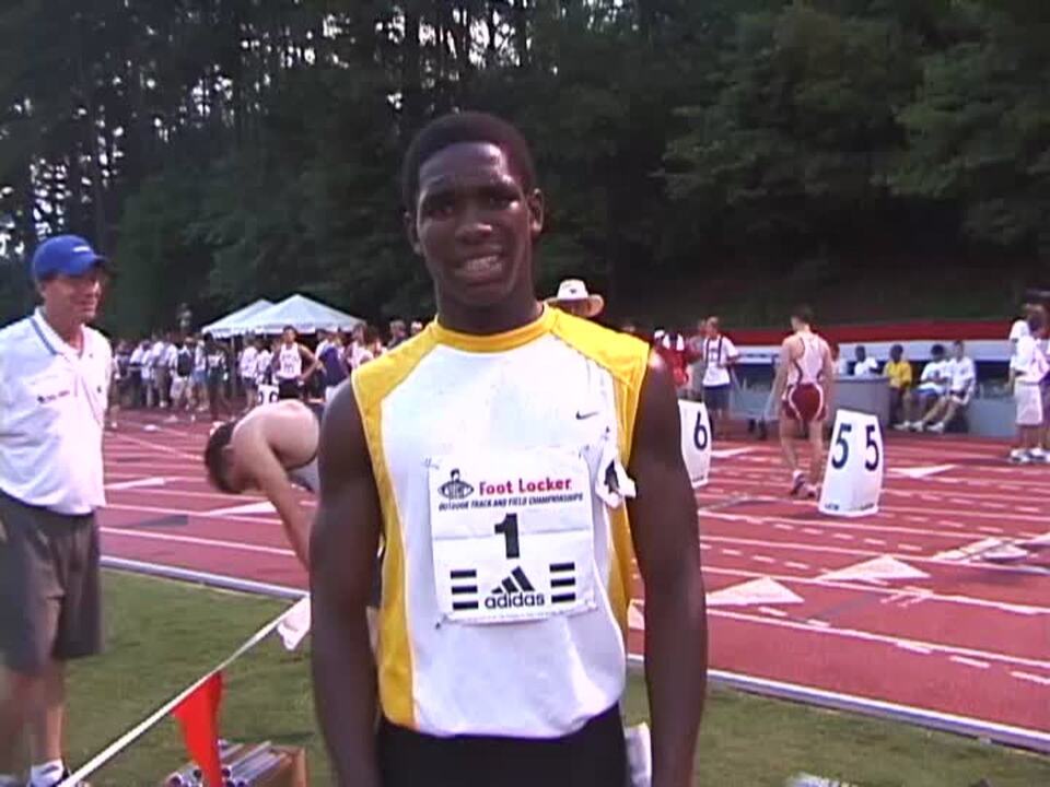 DyeStat.com - Videos - Rickey Harris 1st Boys 110m Hurdles - Foot ...
