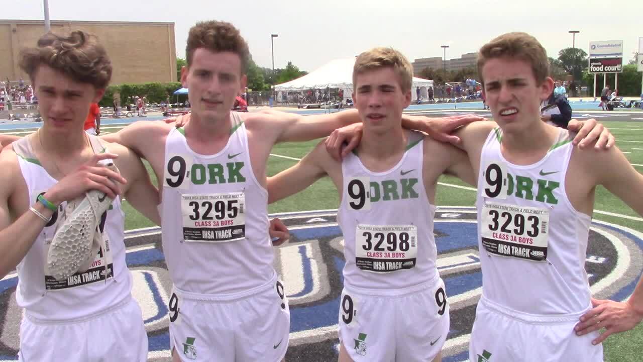 Illinois IHSA Outdoor State Championships - Videos - York finishes 5th ...