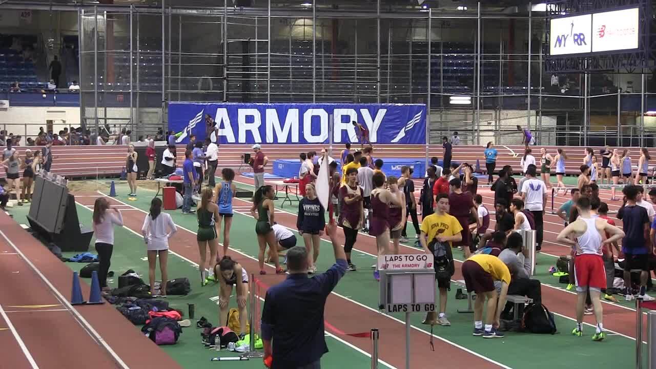 ArmoryTrack.org - Videos - Boys 300m New York Section 4 - CHSAA Brooklyn Queens Sectionals 2018