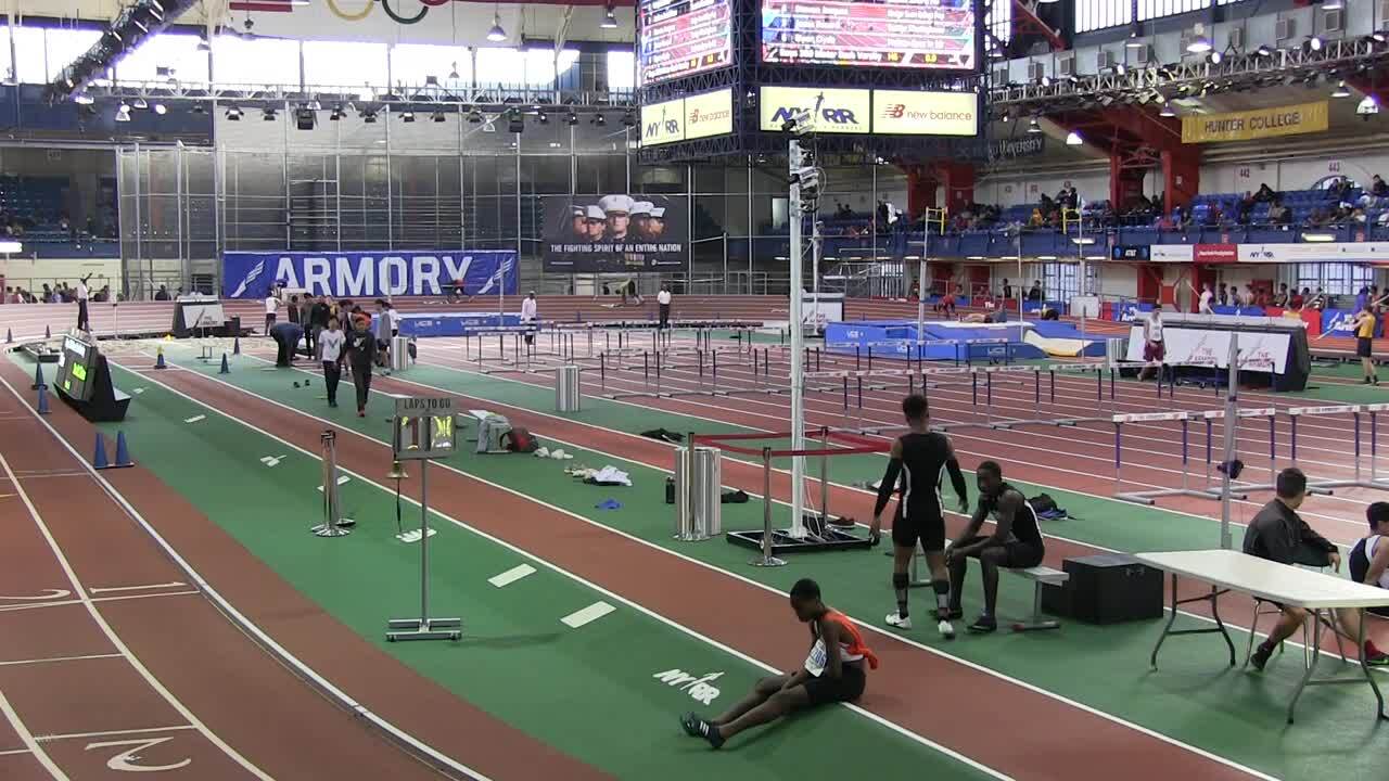 ArmoryTrack.org - Videos - Girls 300m Varsity Section 12 - PSAL Holiday Classic 2018