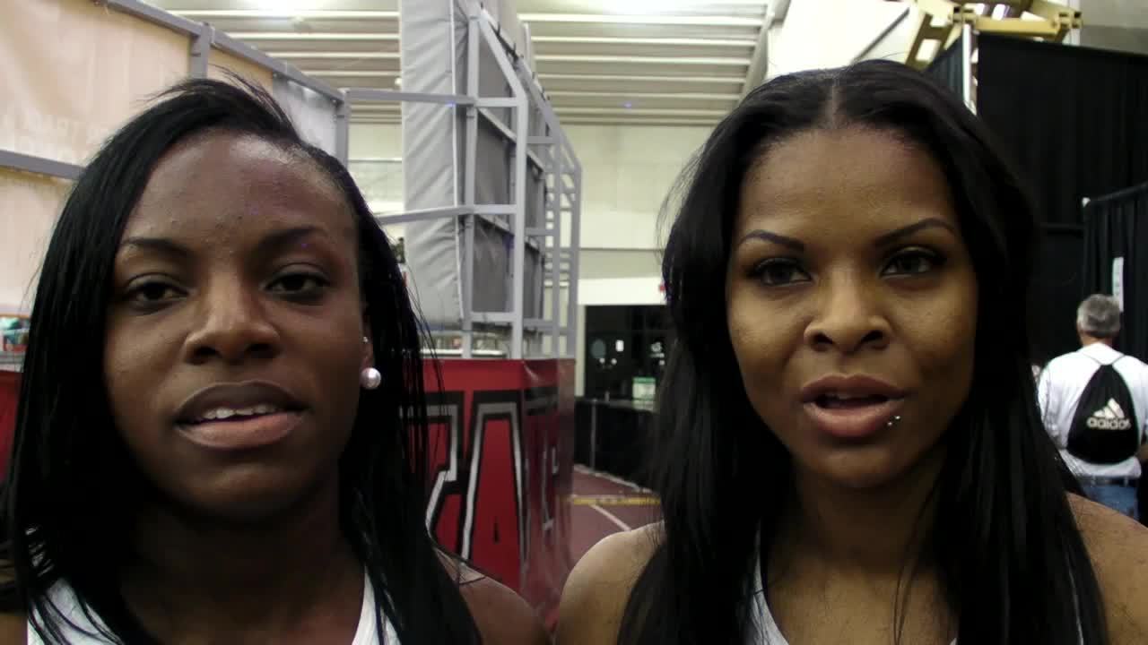 NCAA D1 Indoor Championships - Videos - Sparkle McKnight and Regina ...