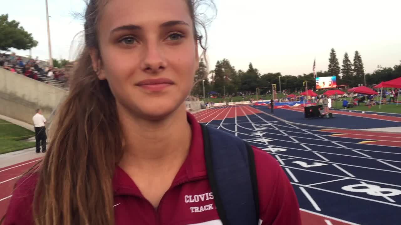 California CIF Outdoor State Championships - Videos - Elizabeth Funk ...