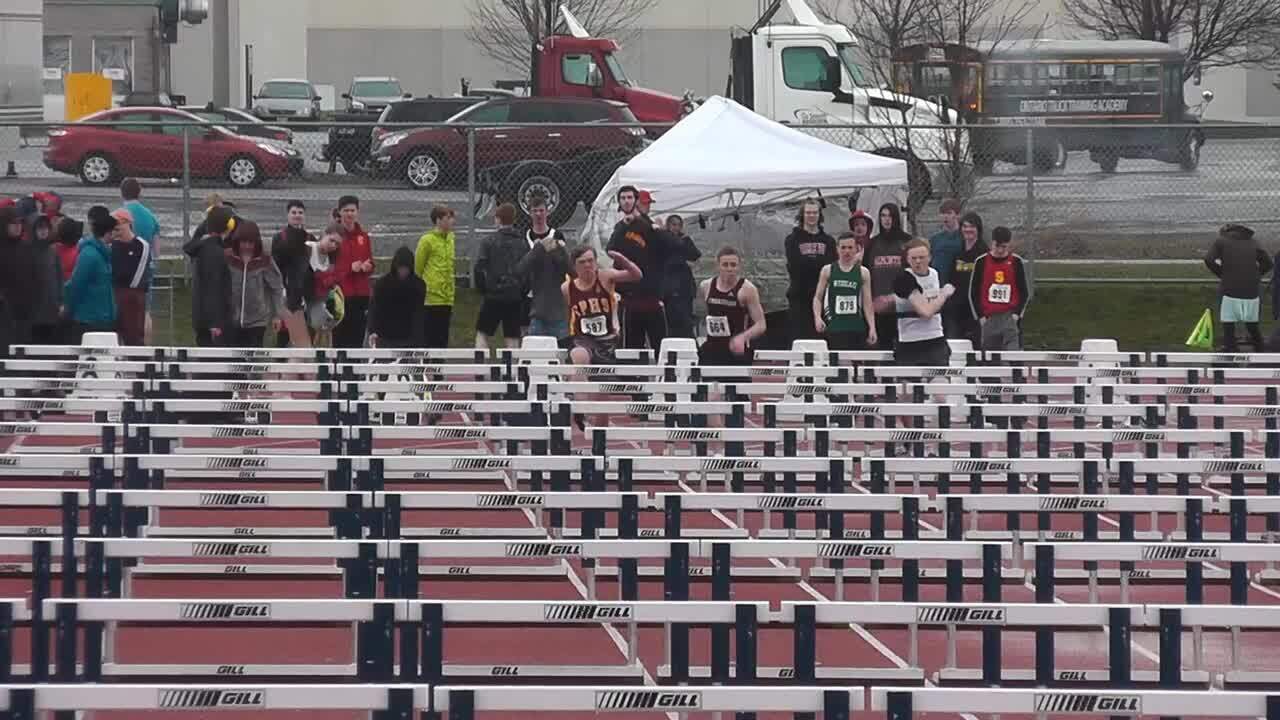 Videos - Midget Boys 100m Sprint Hurdle Prelim Heat 1-Limestone Legacy 2019